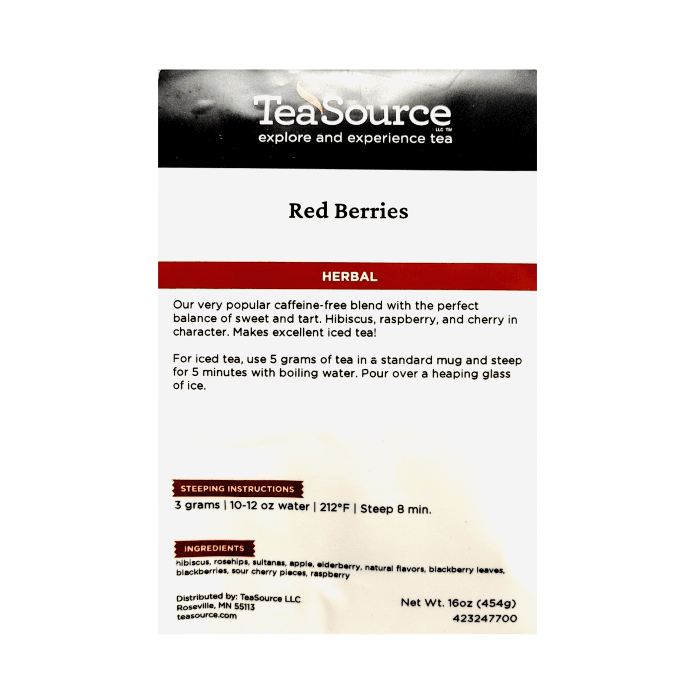 Red Berries Tea - by the pound