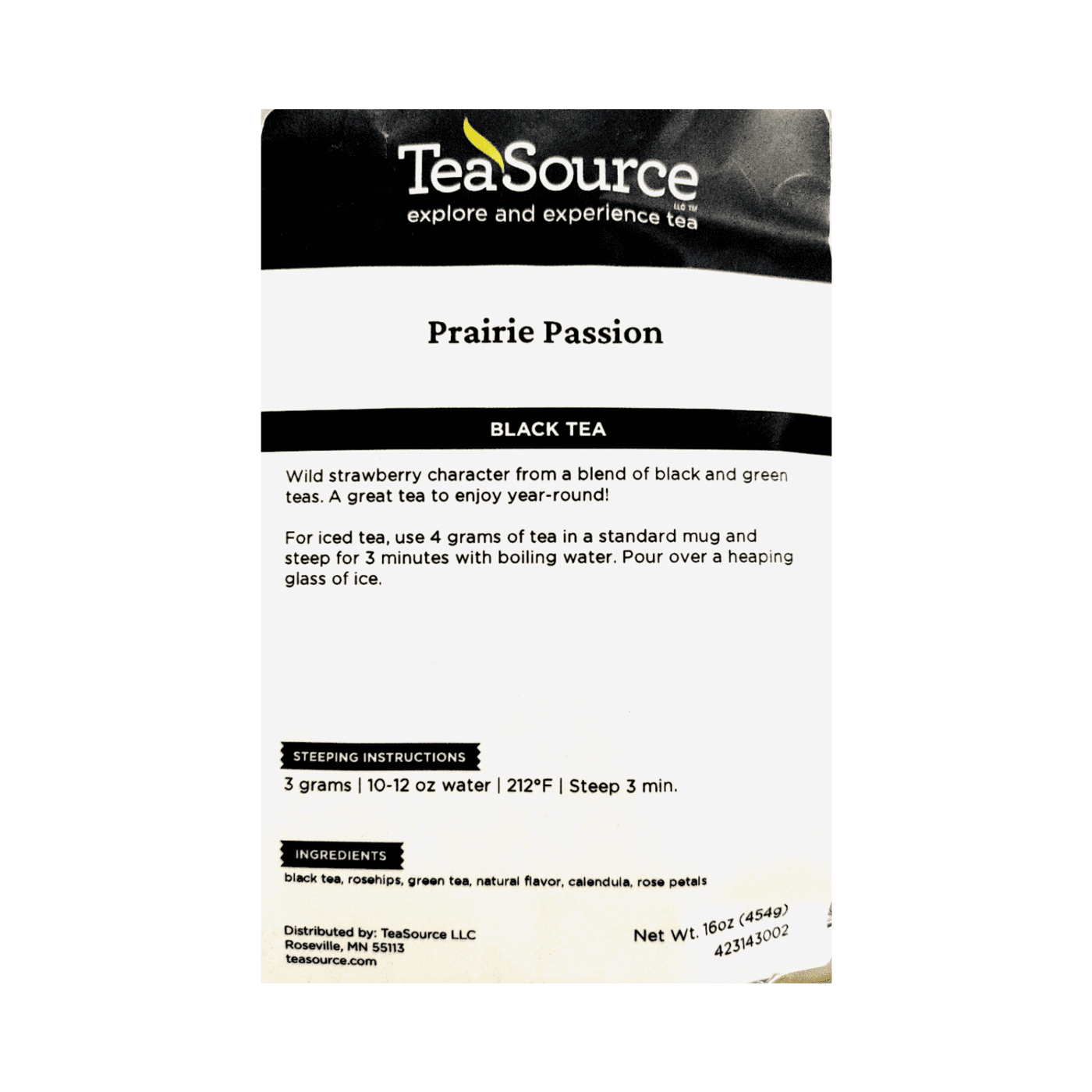 Prairie Passion Tea- by the pound